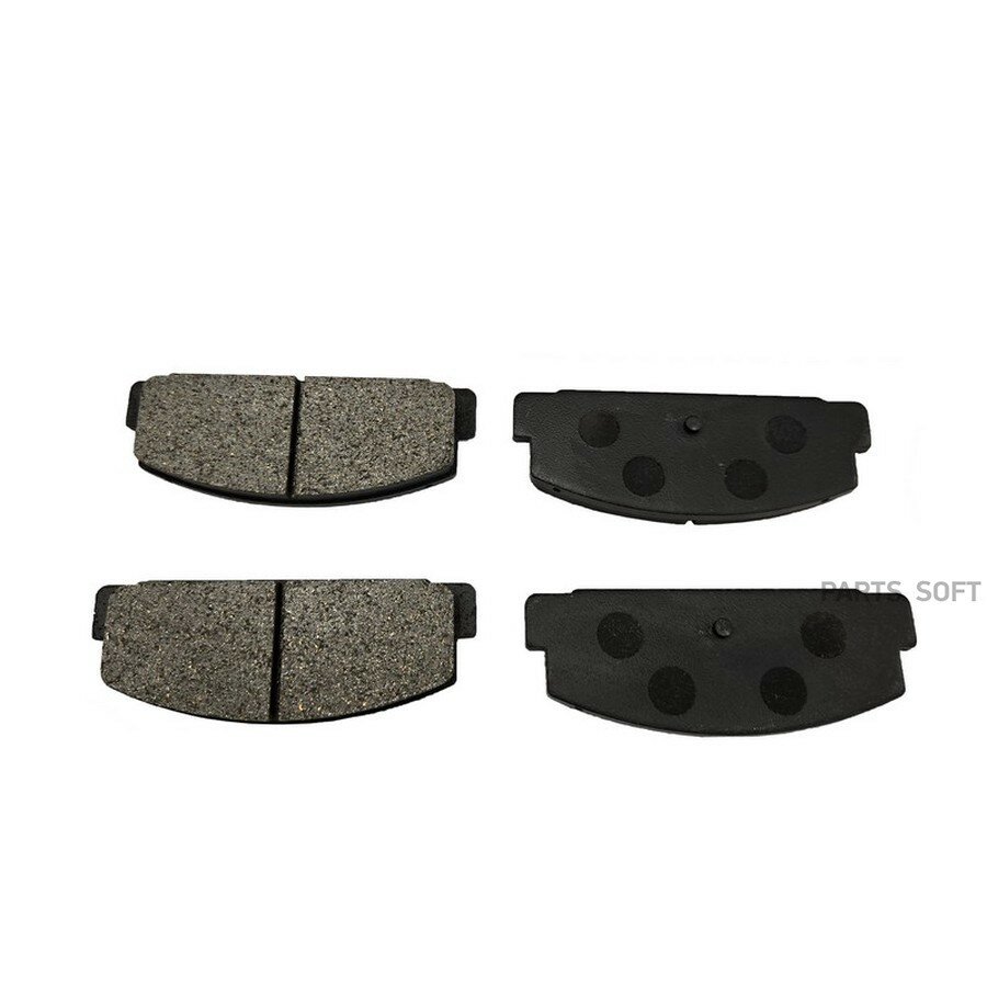 CTR GK0715 / CKMZ-69 GK0715 Колодки тормозные дисковые зад