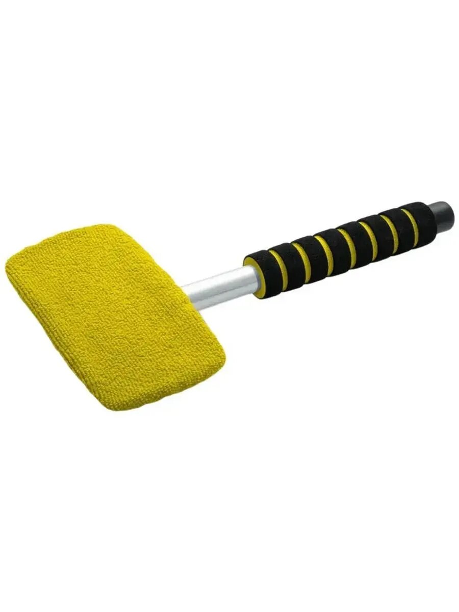 Щетка с салфеткой из микрофибры, алюминий 30см LR-098529
