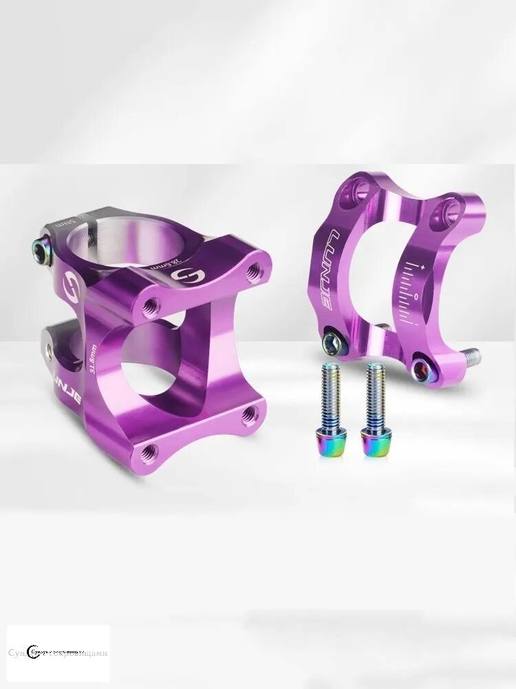 Вынос руля Loiso CNC регулируемый алюминиевый 31.8x28.6x35 мм для MTB DH — фото 1