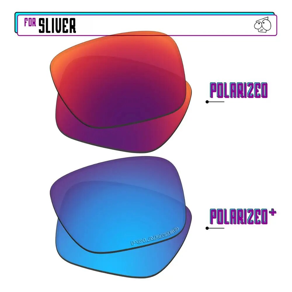 EZReplace линзы Oakley Sliver BlueP Plus-MidnightP