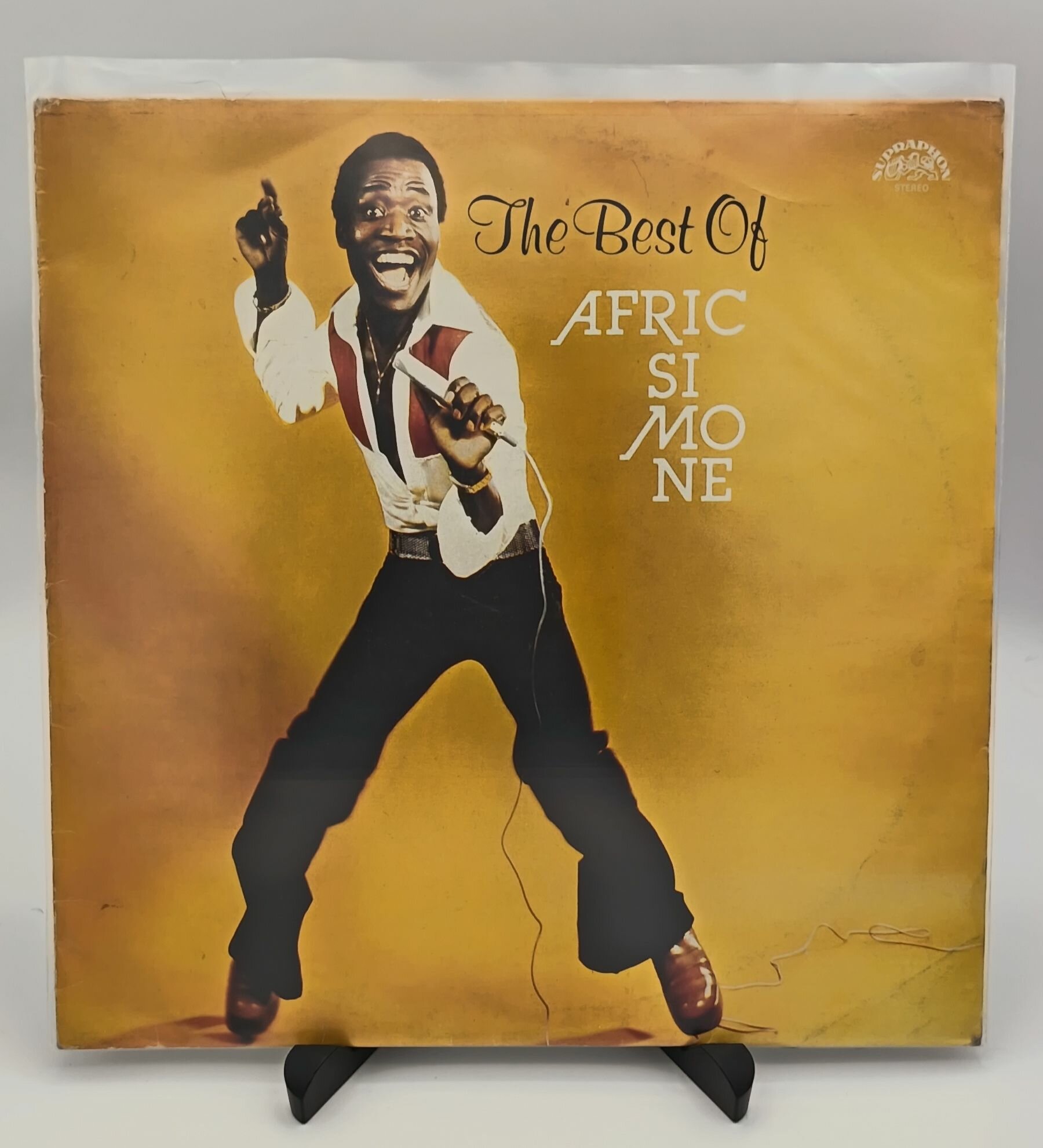 Afric Simone - The Best Of Afric Simone, LP. Виниловая пластинка VG/EX.