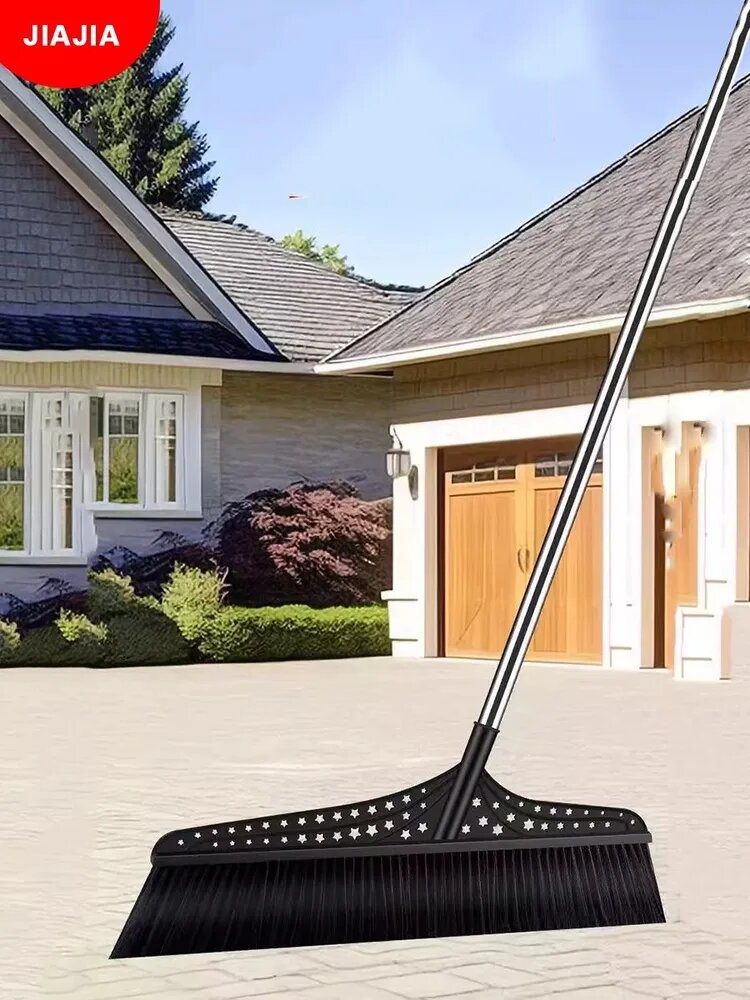 Метла уличная с черенком/Веник , для дома, улицы, сада, дачи, широкая 71 см