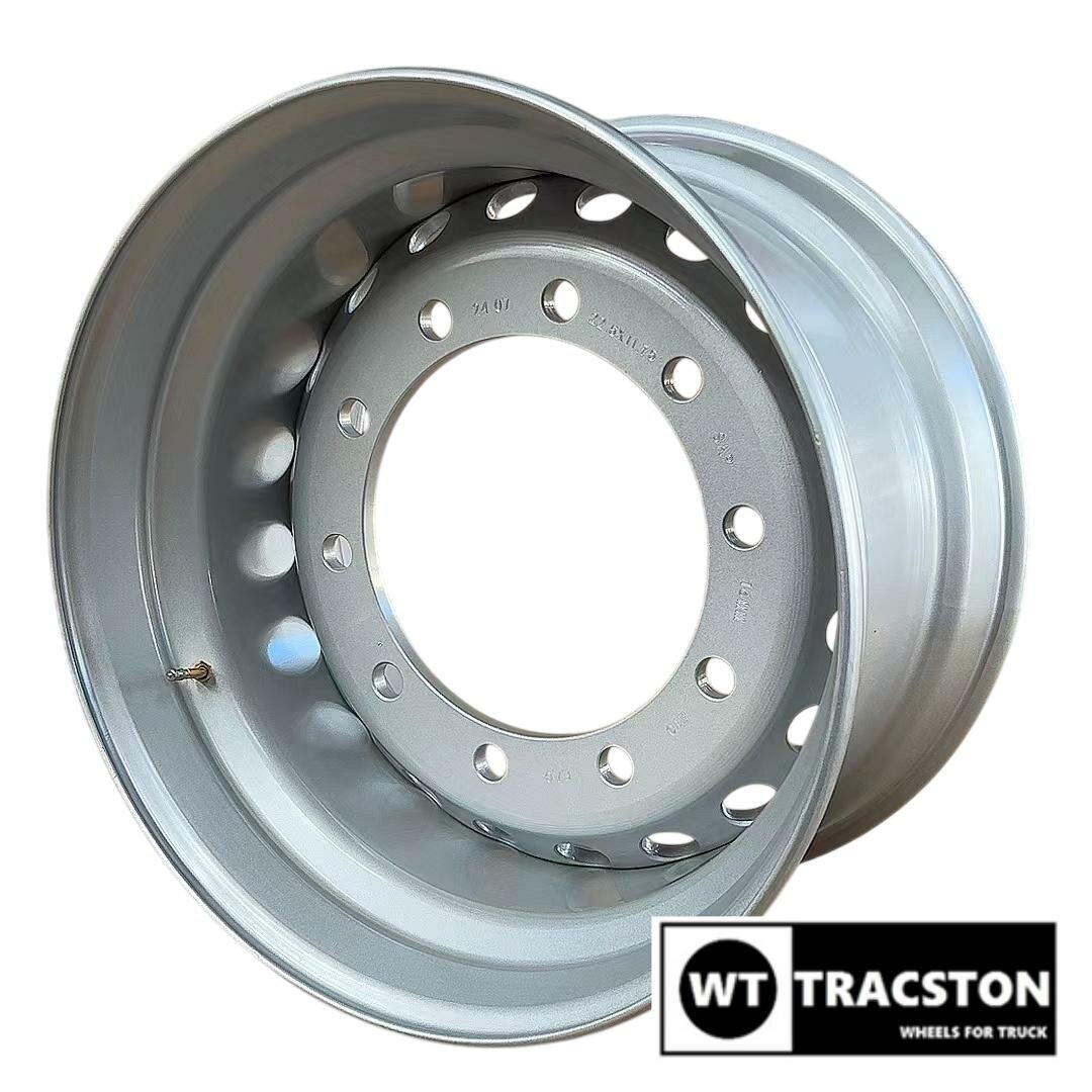 Диск автомобильный литой Tracston 22.5x11.75 10x335 et0 dia281 Серебристый