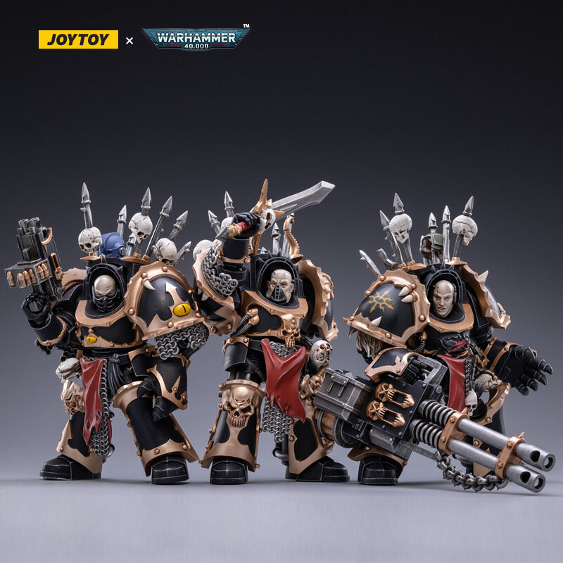 JOYTOY Dark Source Warhammer 40K Black Templar Primaris Crusaders Squad Four Фигурка Руки