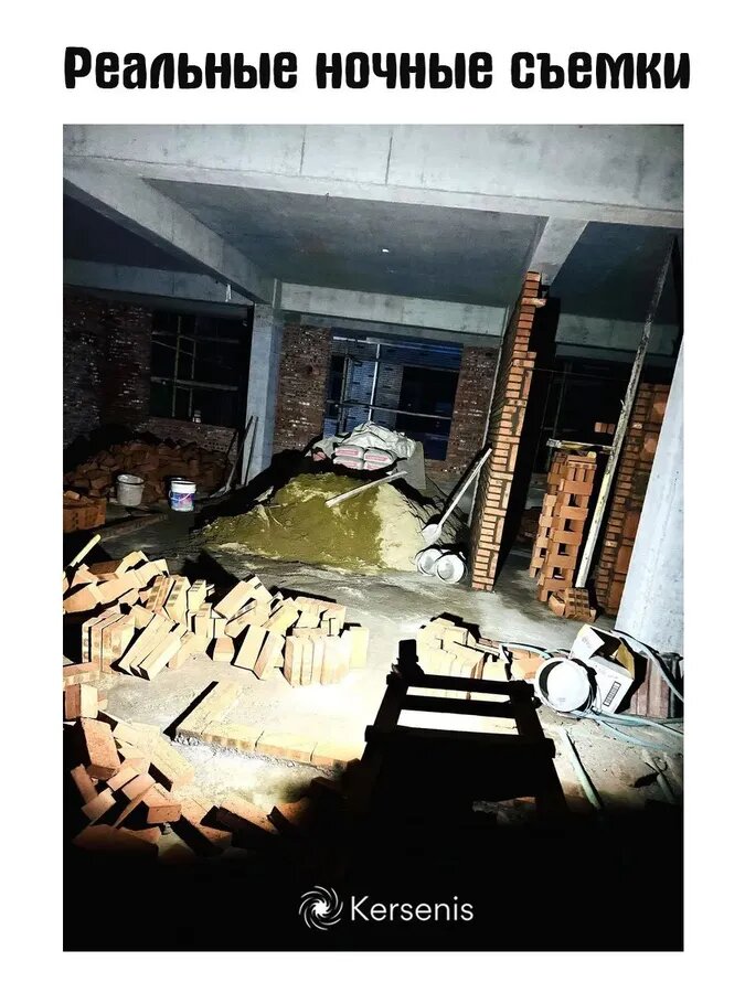 Универсальная LED-рабочая лампа для аккумуляторов 20-21В, широкая засветка, освещение на стройплощадках