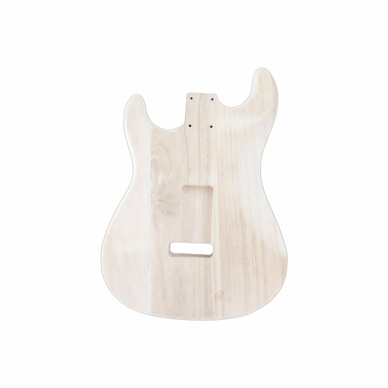 Незавершенный корпус электрогитары