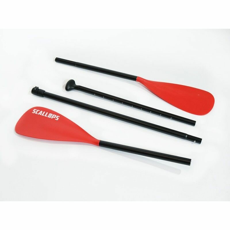 Весло алюминиевое двухлопастное Scallops