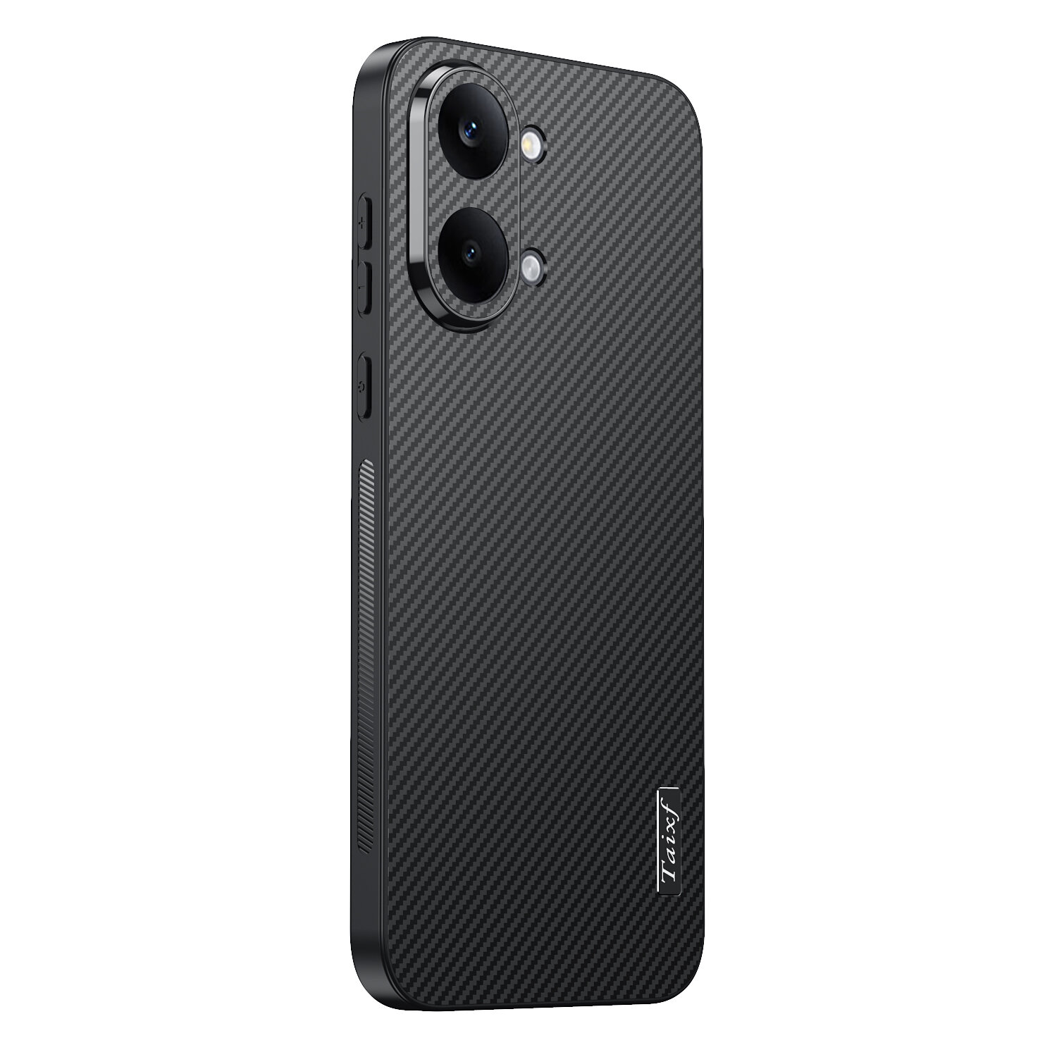Чехол для Poco X8 Pro Max/ Поко X8 Про макс антиударный чехол карбоновое волокно узор антиударный чехол