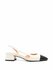 Туфли Julie Dee Captoe slingback pumps, размер 39, white