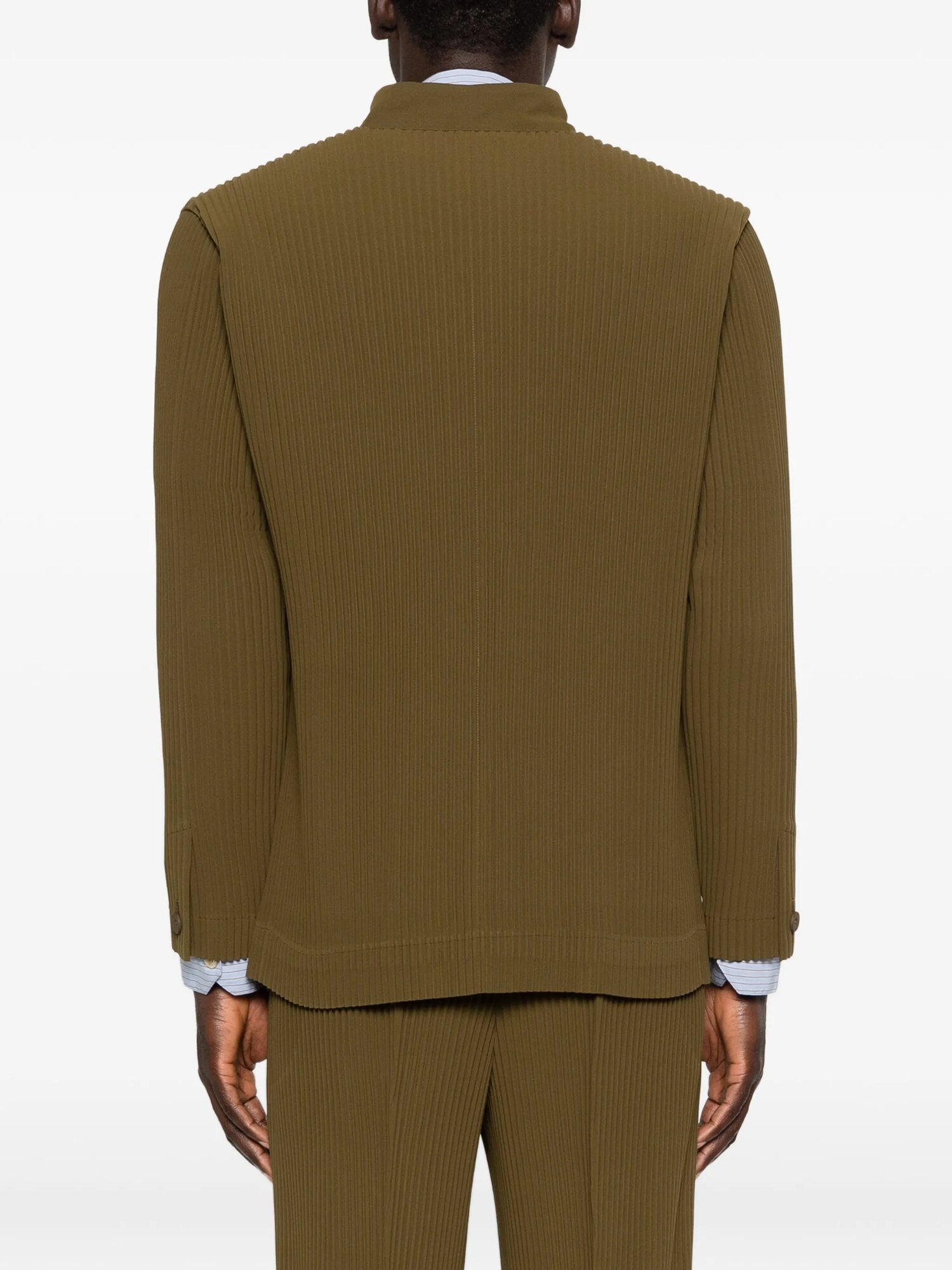 Пиджак HOMME PLISSE ISSEY MIYAKE Tuxedo, размер 48, green — фото 1