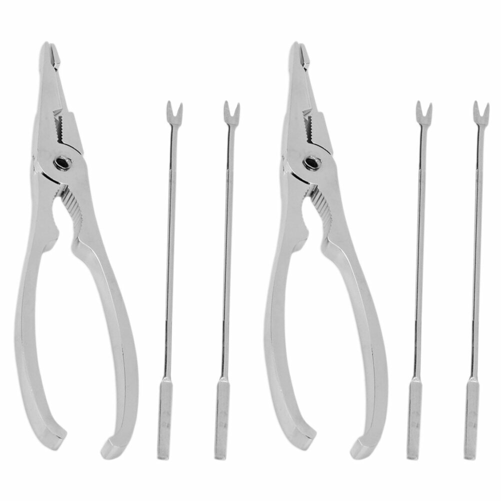 Набор Крабовых Ушек, Нержавеющая Сталь, для Открытия Орехов и Морепродуктов, 1 Набор