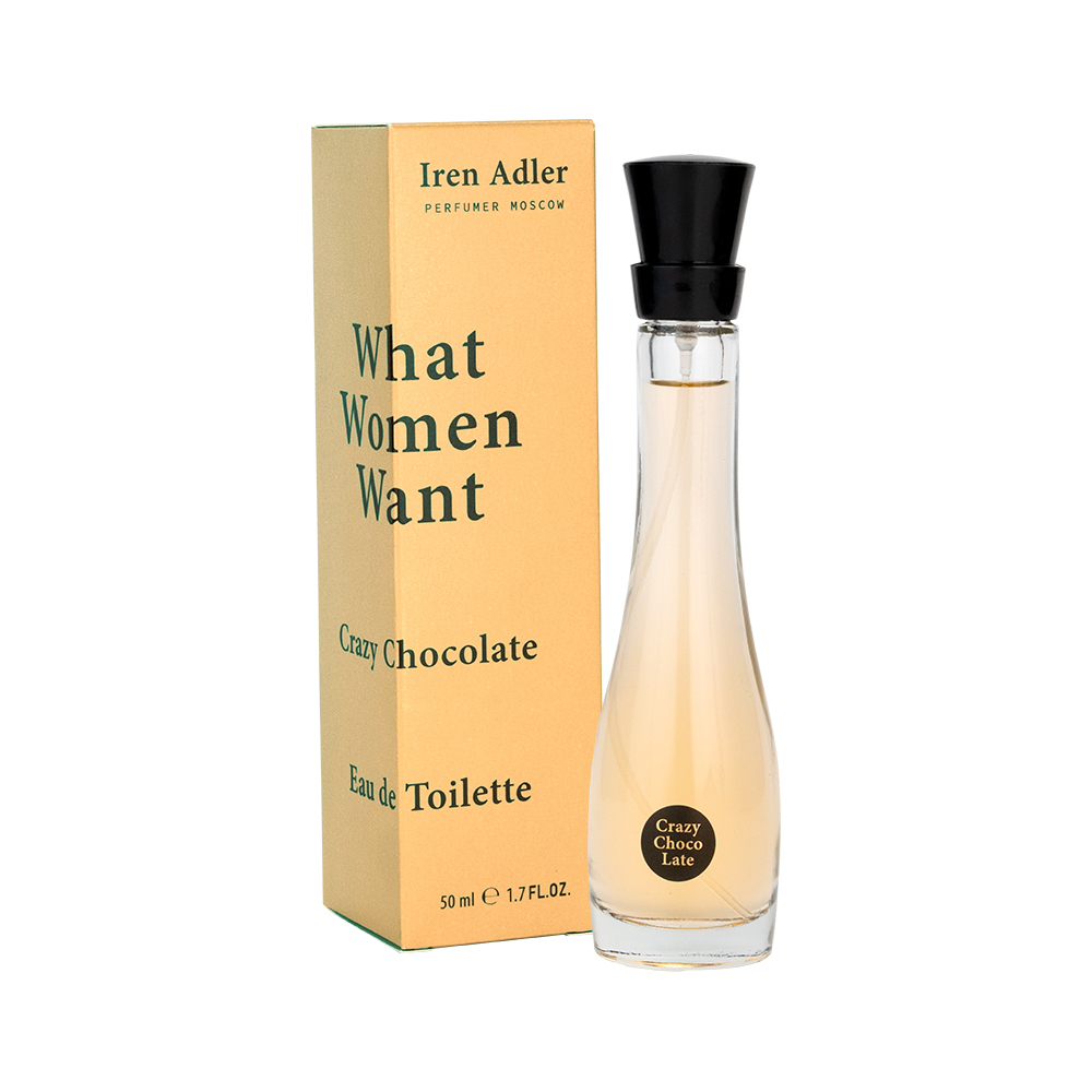 Delta Parfum woman (iren Adler) What Women Want - Crazy Chocolate Туалетная вода 50 мл.