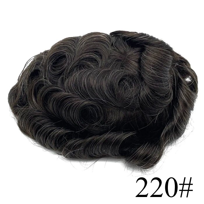 Мужской парик HRF Toupee из натуральных волос