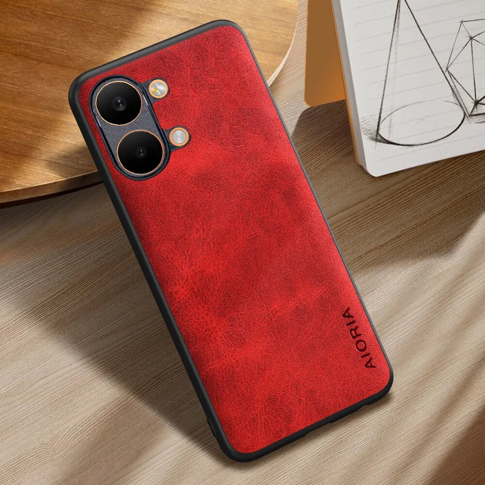 Чехол для Poco X8 Pro Max 5G, винтажный кожаный чехол для телефона, чехол-накладка для Xiaomi Poco X8 Pro Max