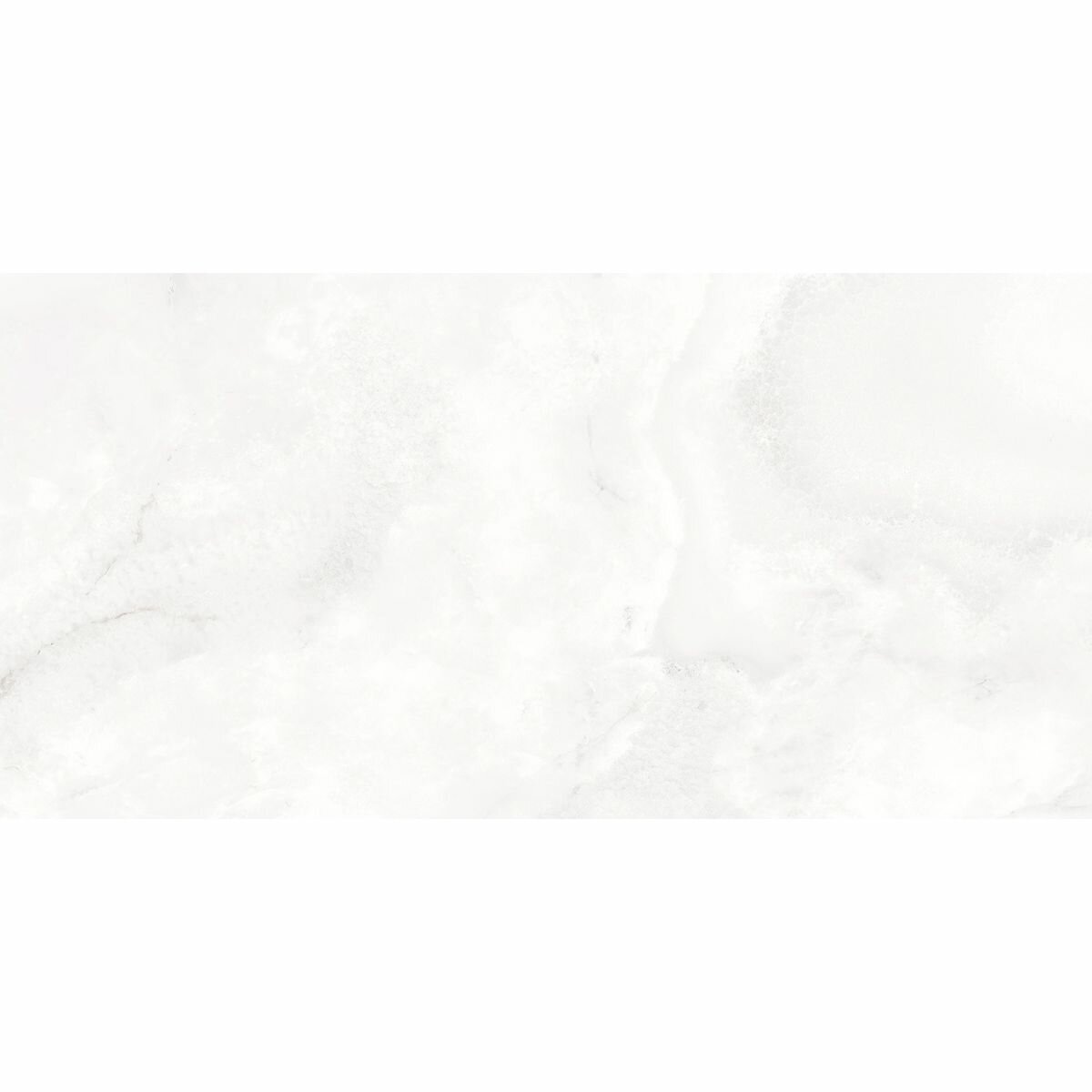 Керамическая плитка Laparet (Лапарет) Космо бианко 40х80 см глянцевая обрезная, 48027R