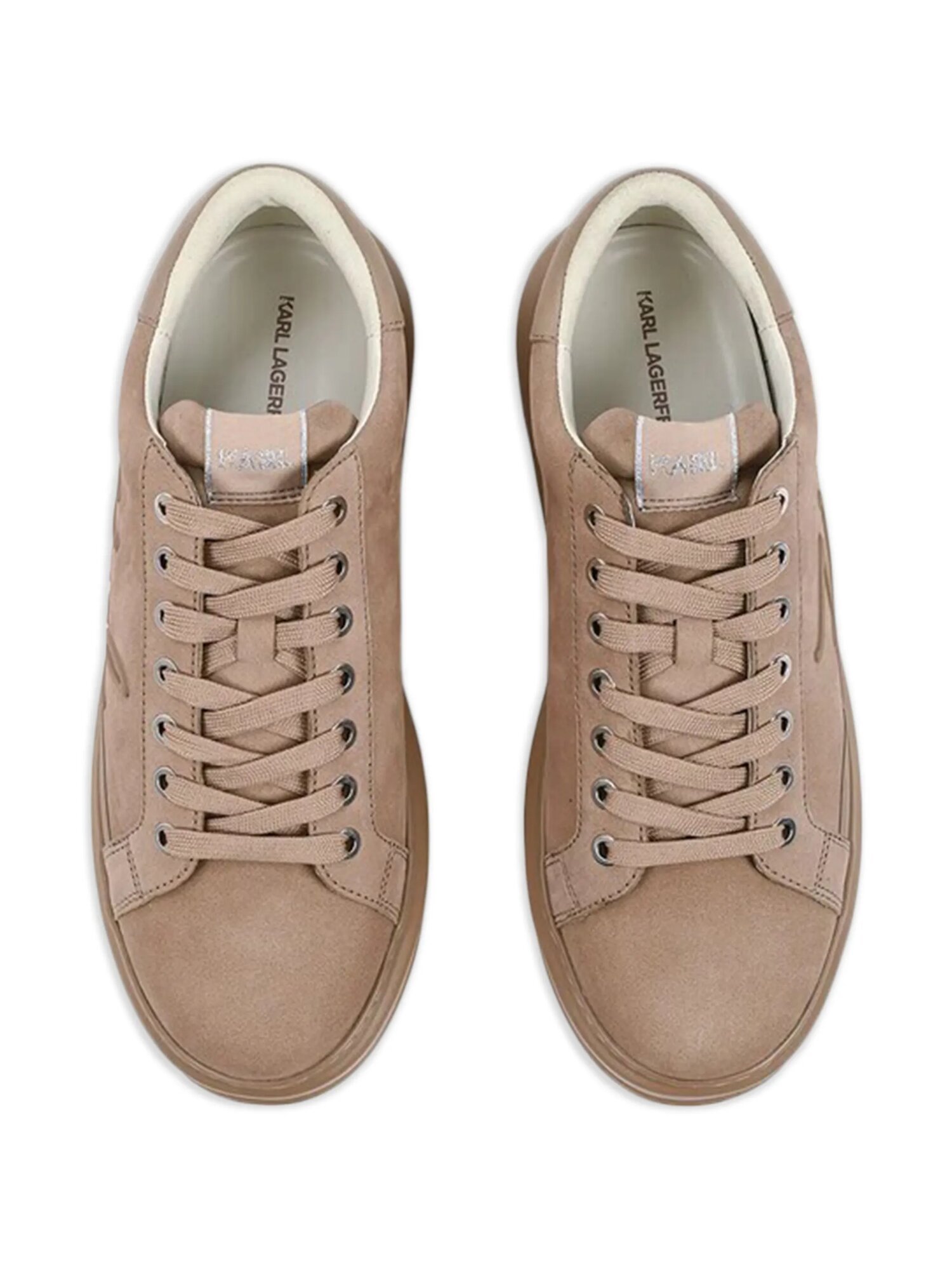 Кроссовки Karl Lagerfeld Embossed logo sneakers, размер 46, разноцветный — фото 1
