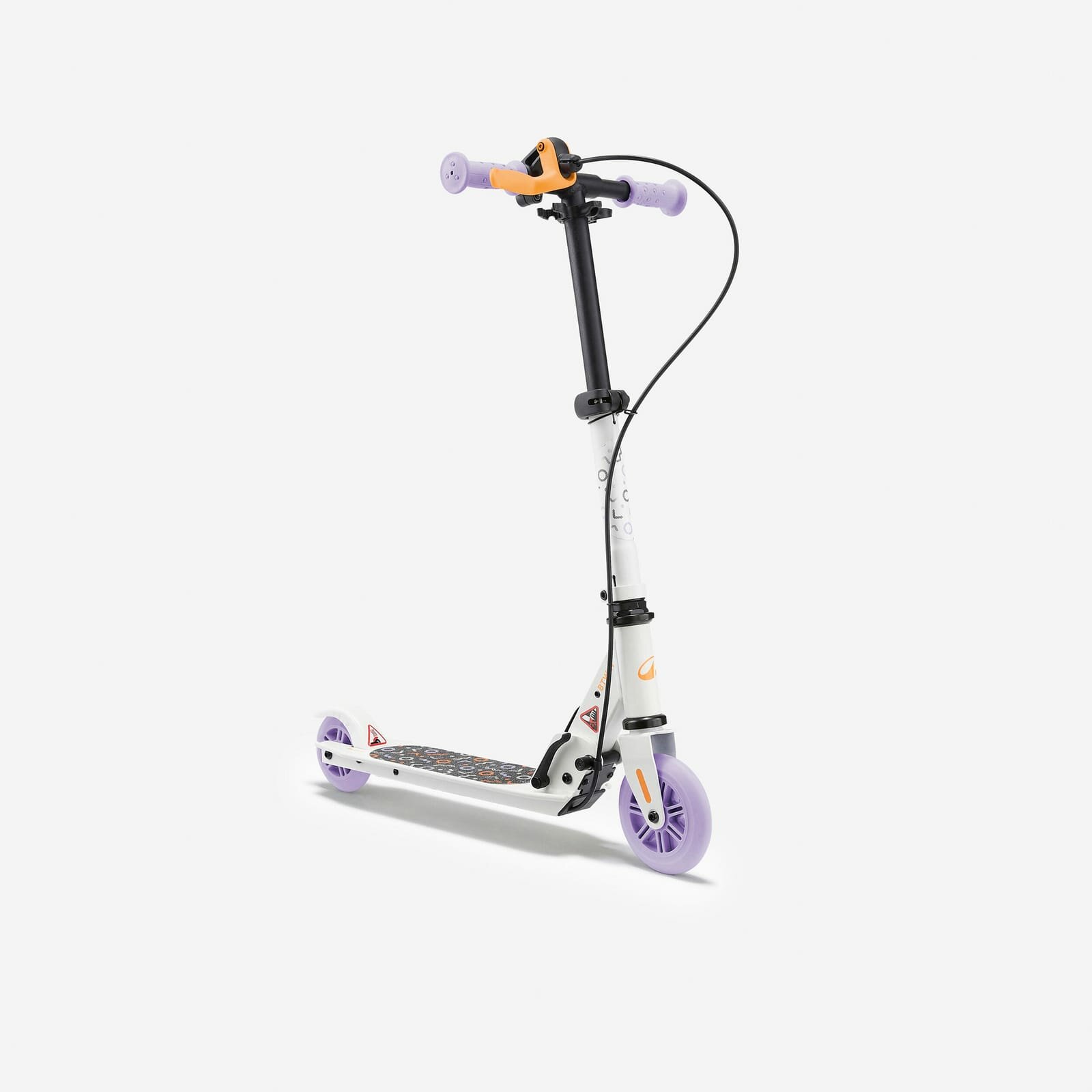 DECATHLON самокат Decathlon Play 5, бело-фиолетовый