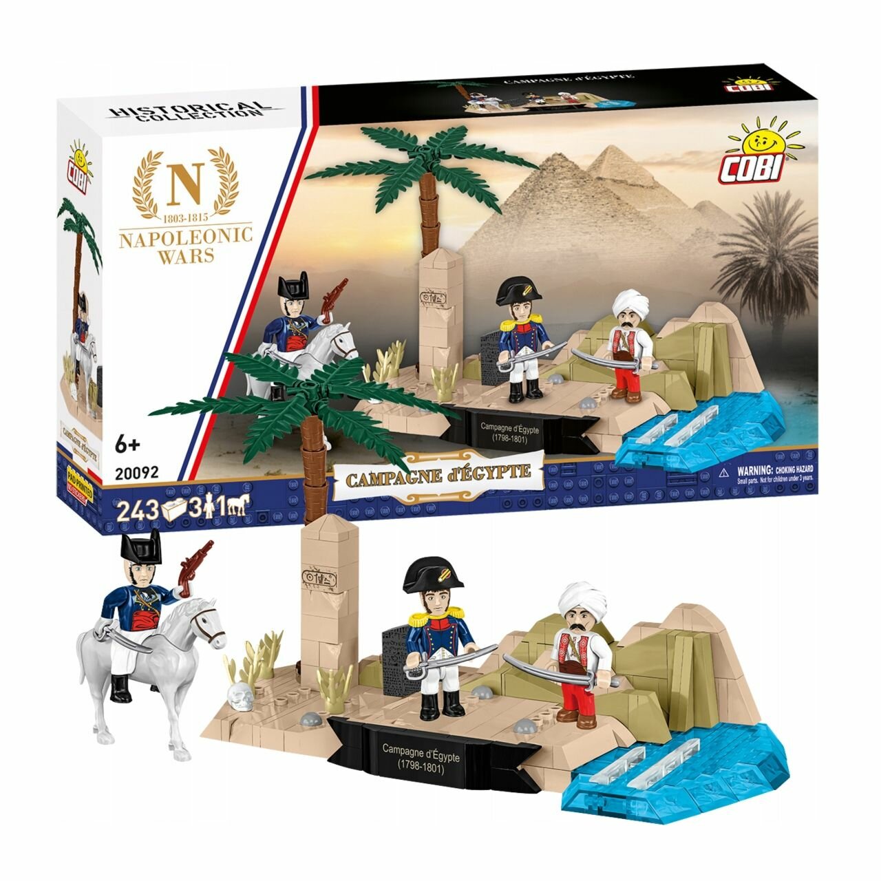 Конструктор Cobi Napoleonic Wars - Экспедиция в Египет, 243 эл. - 20092