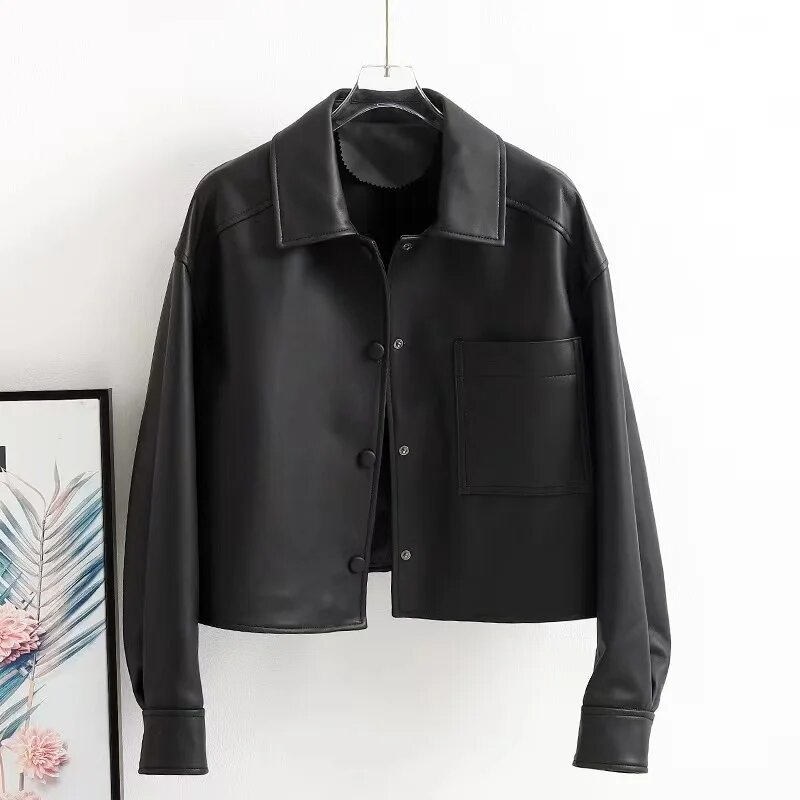 Куртка кожаная