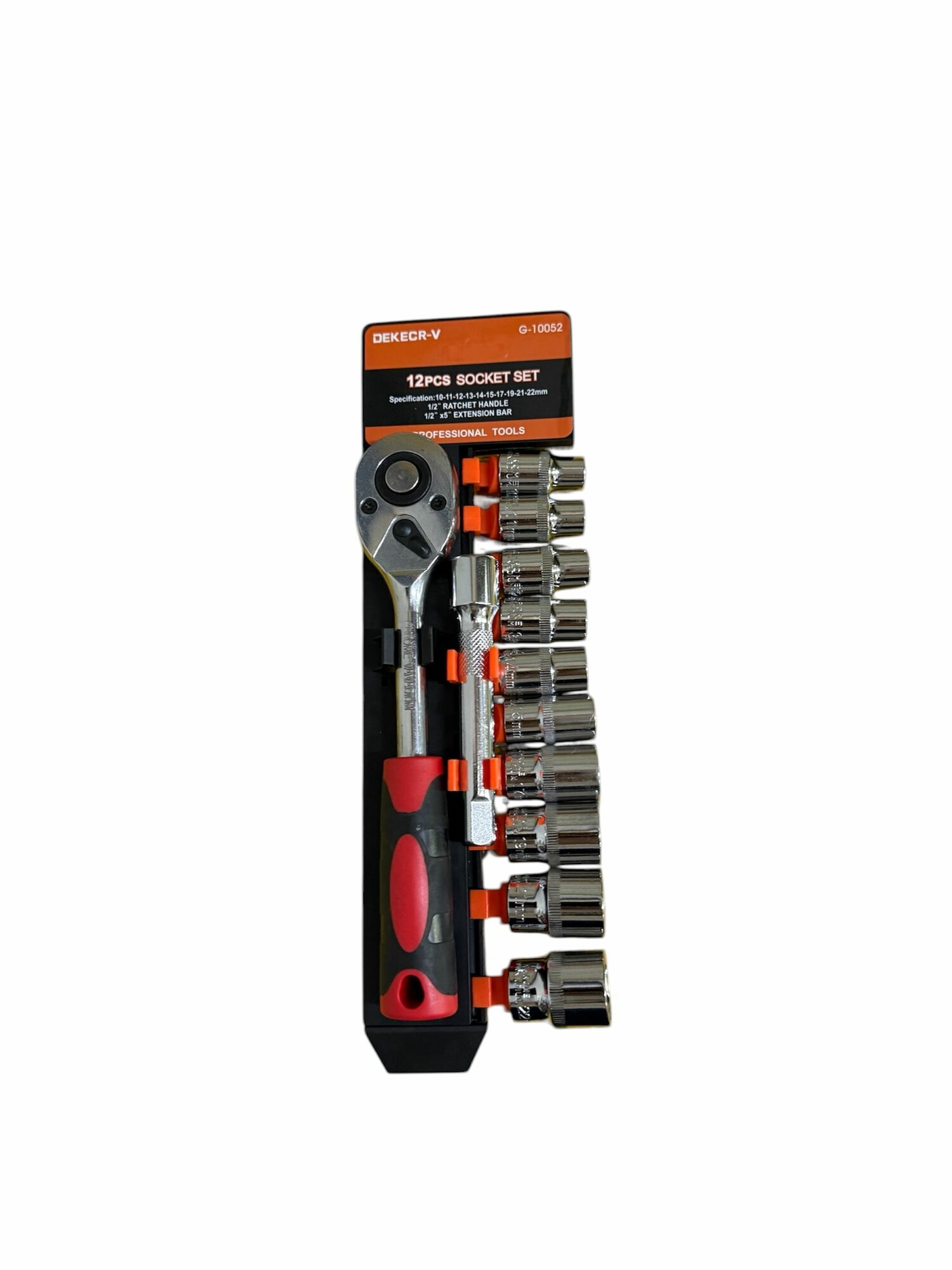 Набор головок SATAGOOD 12пр. 1/2 6гр. с трещеткой