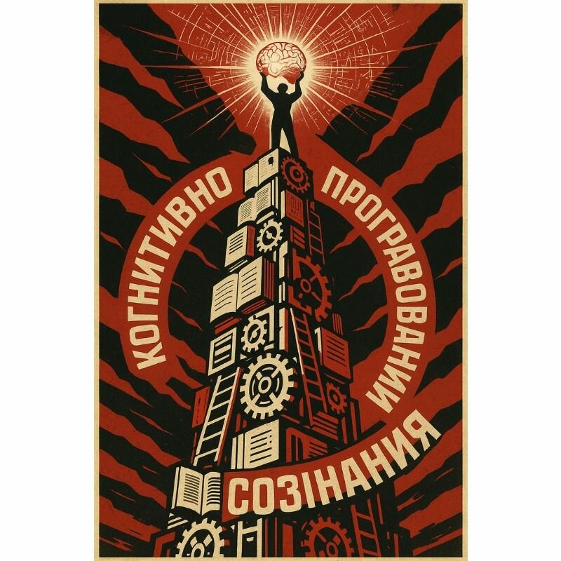 CCCP советский плакат на жести
