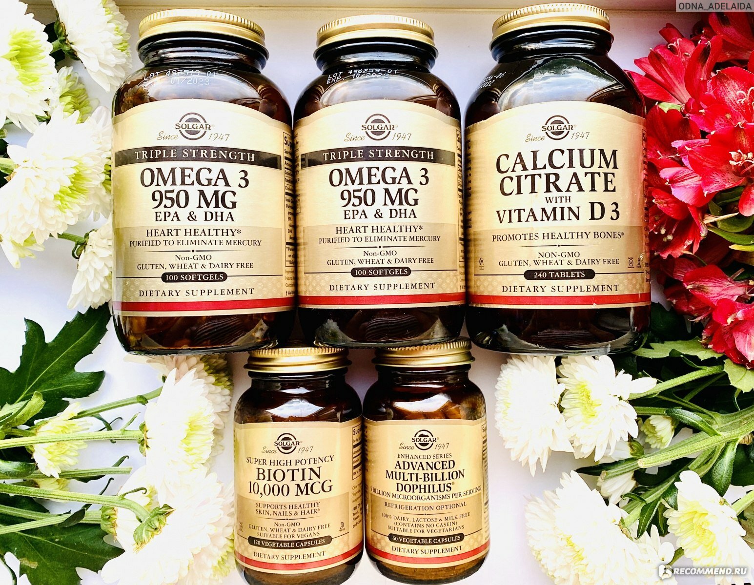 Solgar Тройная Омега-3 950 мг ЭПК и ДГК Triple Strength Omega-3, 100 капсул. Премиальный нутрицевтик из США для сердца