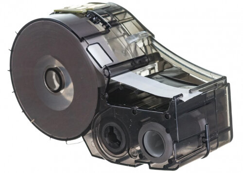 Красящая лента Brady M21-250-595-WT brd139744 6.35 мм/6.4 м винил, черный на белом, для BMP21 Plus
