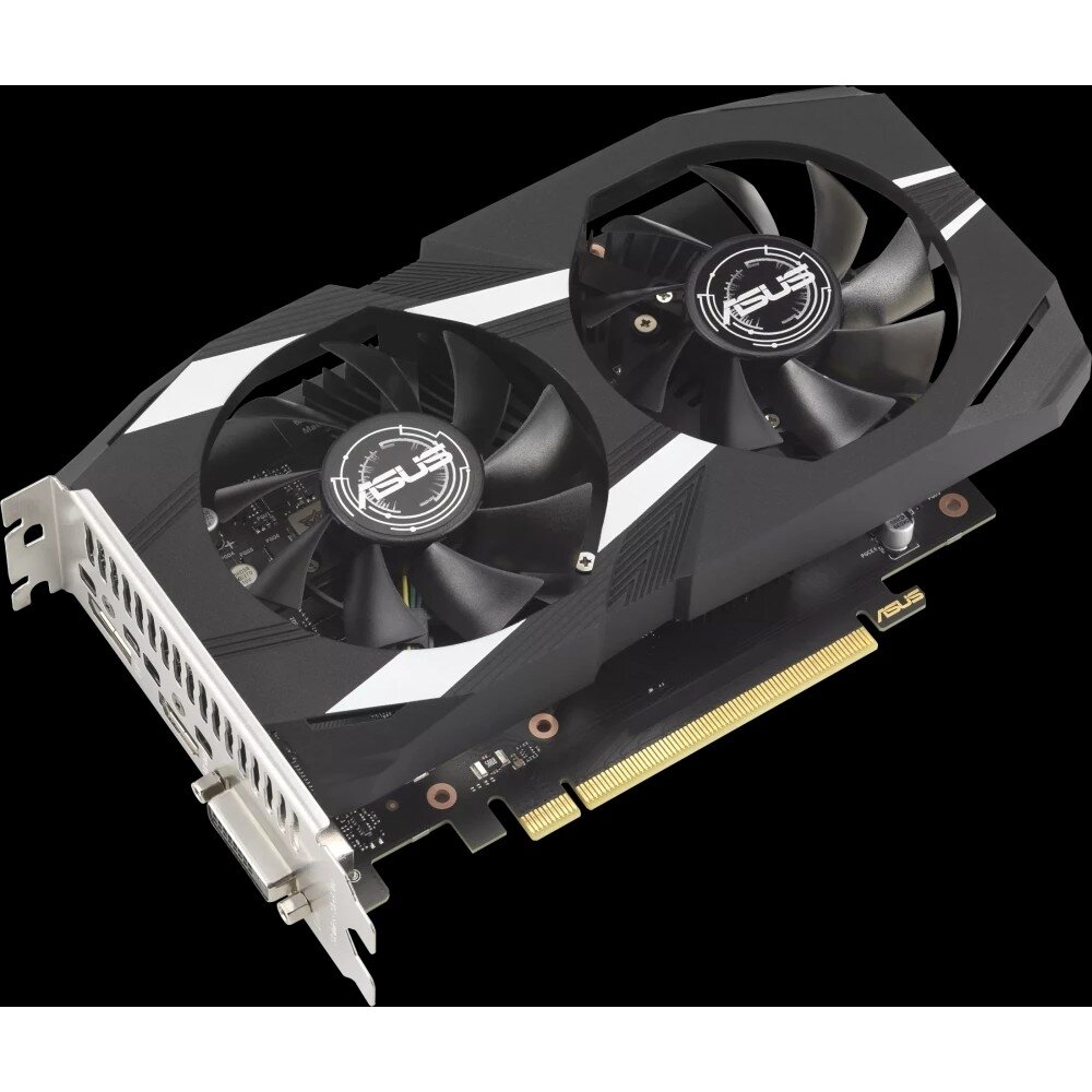 Видеокарта ASUS GeForce RTX3050 Dual OC Edition 6GB GDDR6 96Bit DP/DVI/HDMI (DUAL-RTX3050-O6G) RTL
