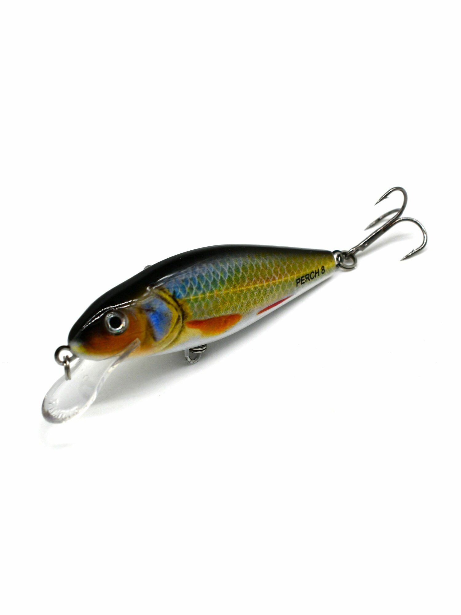 Воблер для троллинга Salmo Perch 80(F), на щуку; окуня; судака