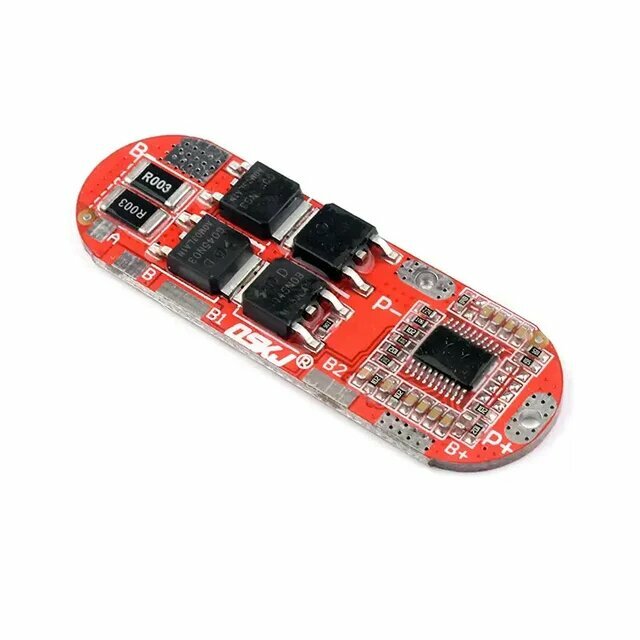 BMS плата 5S 25A 21V для Li-ion 18650