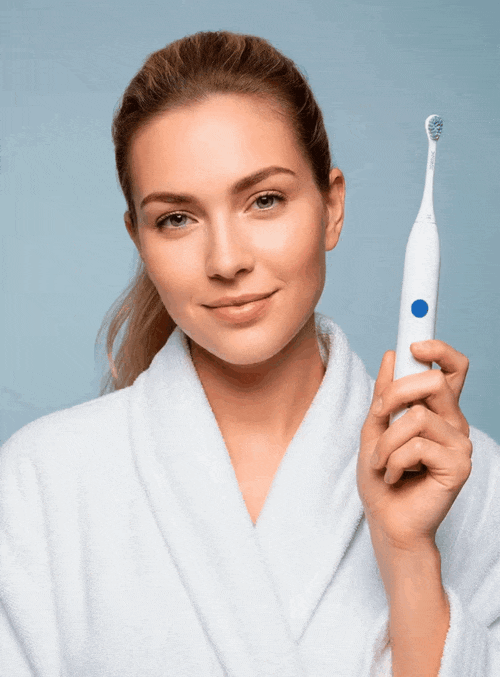 Звуковая зубная щетка CHS Hydrosonic Easy в наборе, Curaprox