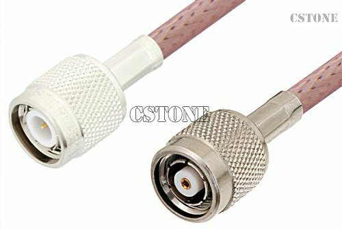 TNC штыревой к обратная полярность TNC штыревой кабель используя RG142 коаксиальный