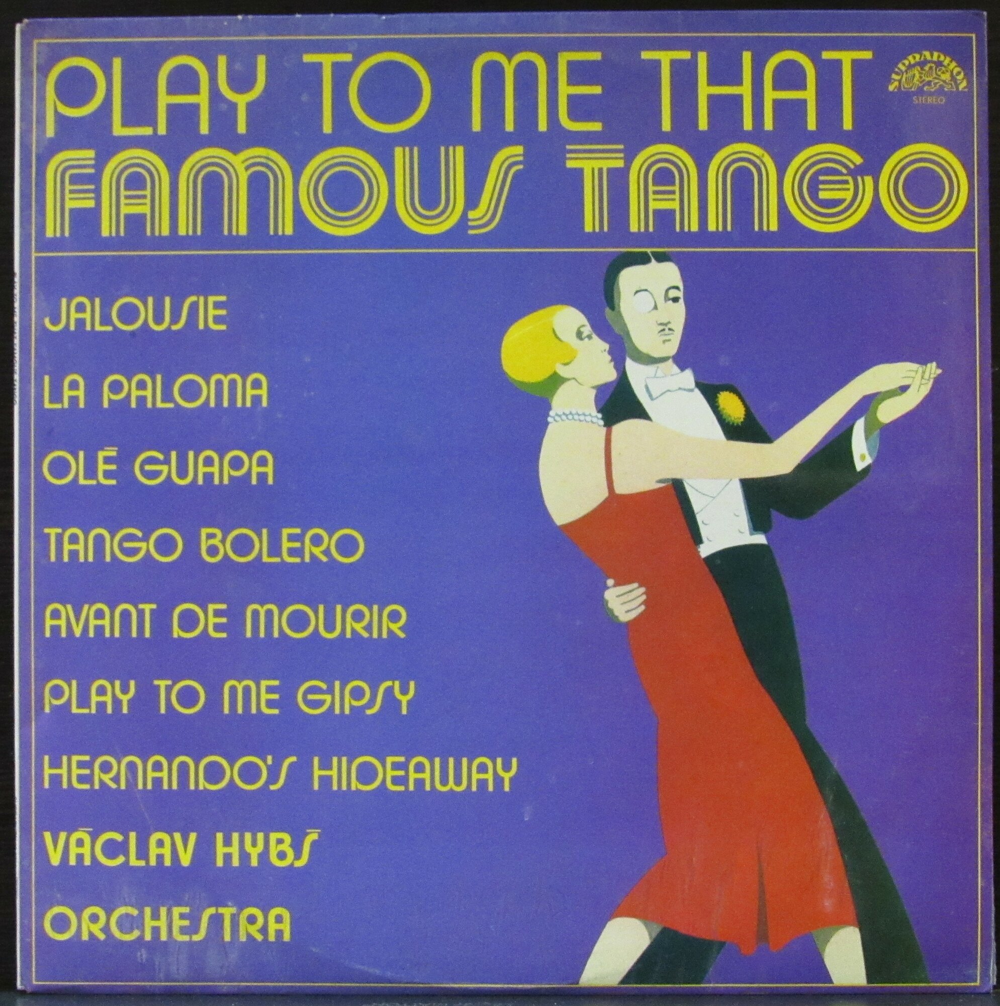 Vaclav Hybs Orchestra "Виниловая пластинка Vaclav Hybs Orchestra Play To Me That Famous Tango"