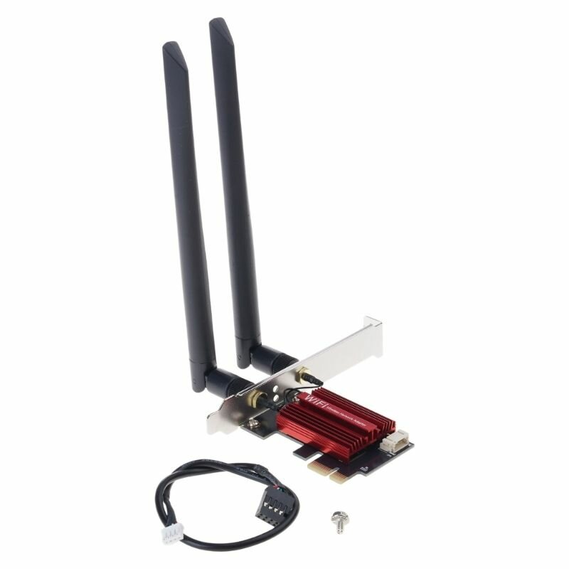 (1 шт.) Беспроводная сетевя карта Wi-Fi 6E AX210 Pro