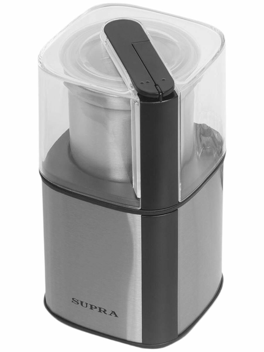 Кофемолка Supra CGS-310, серебристая