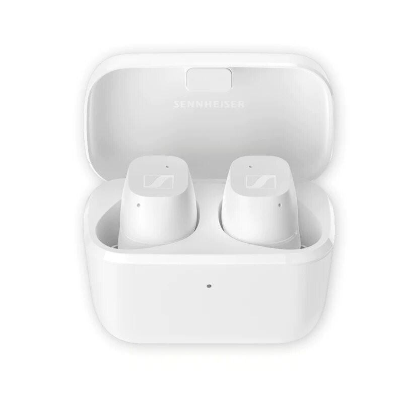 Оригинальный чехол SENNHEISER CX Plus для беспроводной зарядки, белый цвет, замена для наушников серии True