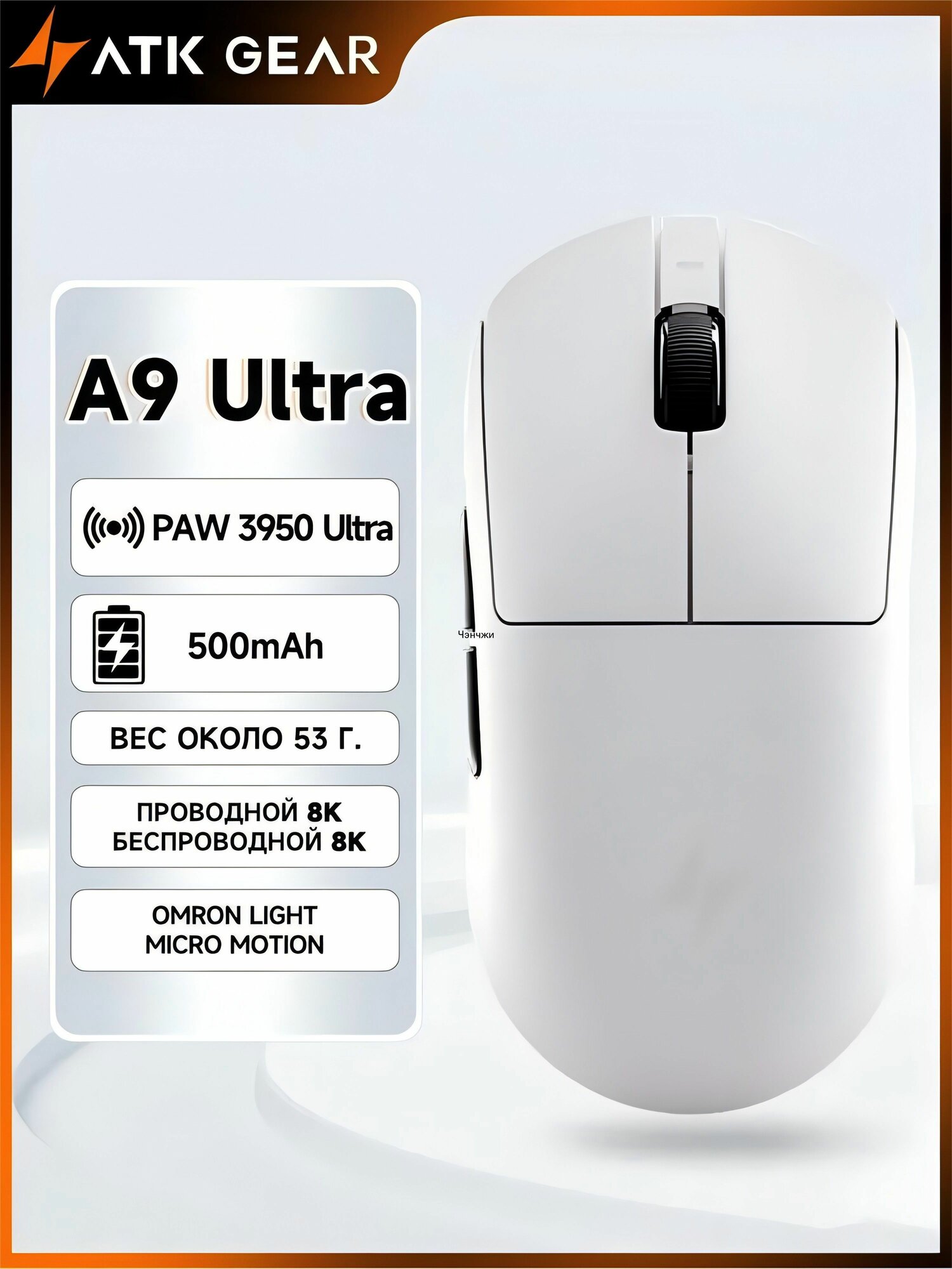 ATK A9 Ultra, белый