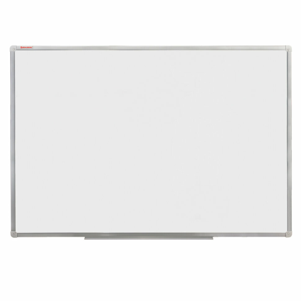 Доска магнитно-маркерная (120х180 см), алюминиевая рамка, гарантия 10 ЛЕТ, россия, BRAUBERG Стандарт, 235525, 235525