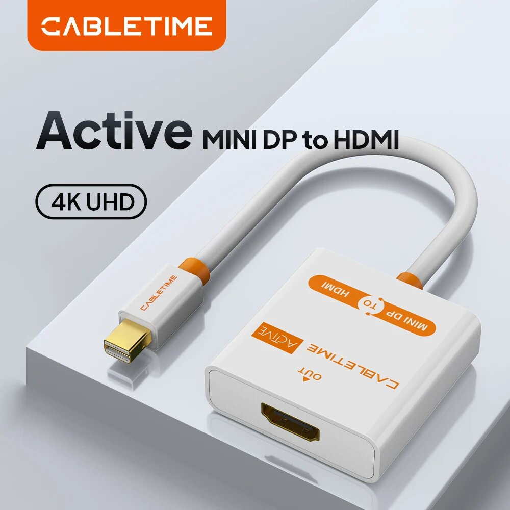 CABLETIME Адаптер Mini DP-HDMI — фото 1