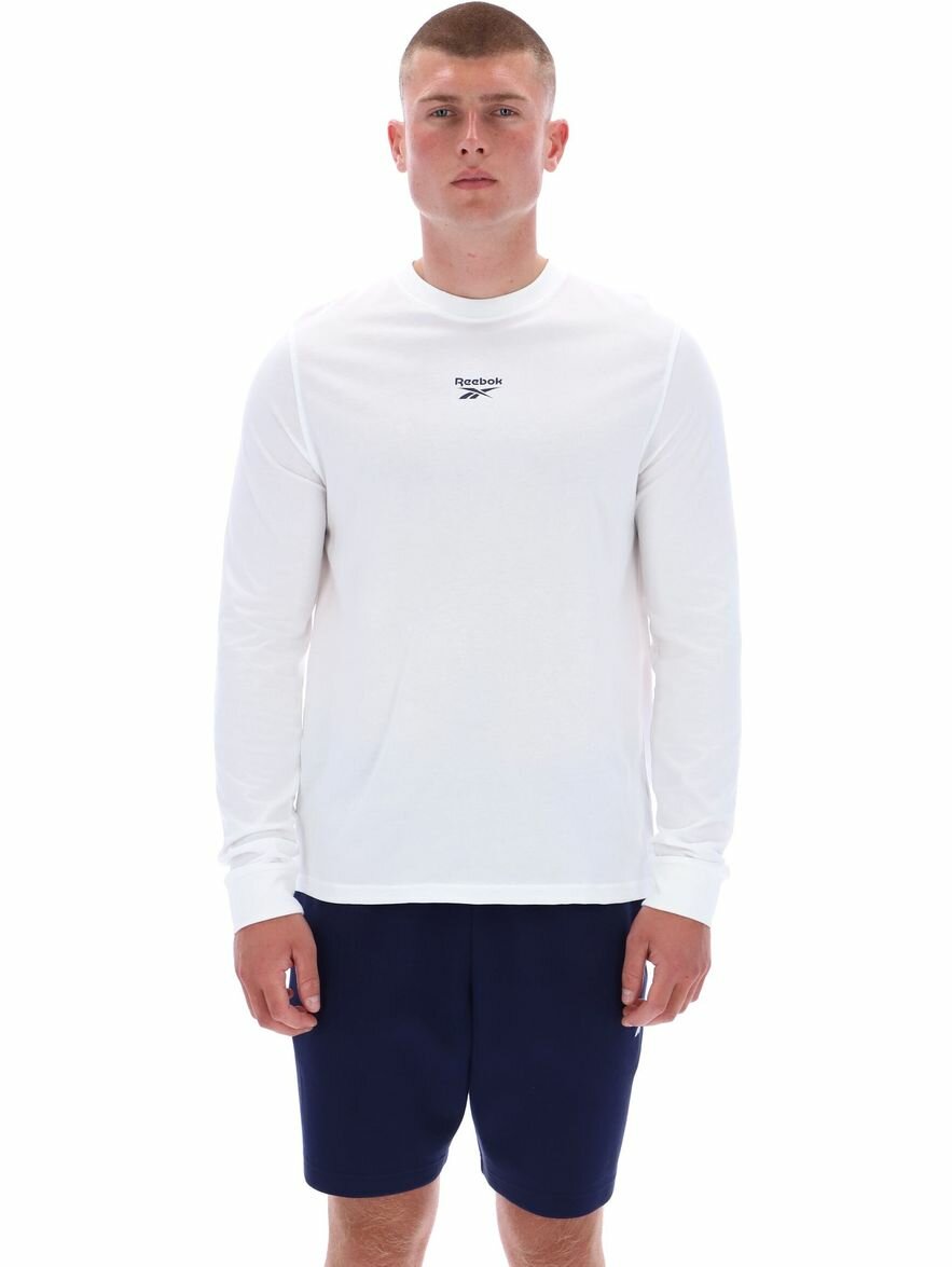 Свитшот Reebok James Frnt Bk Logo Crew Neck Ls Tee