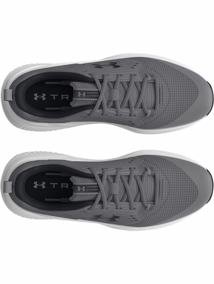 Кроссовки Under Armour UA Charged Commit TR 4, полнота F, размер 9,5 US, серый — фото 1