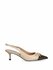 Туфли LOVE MOSCHINO Bow-detail slingback pumps, размер 37, разноцветный