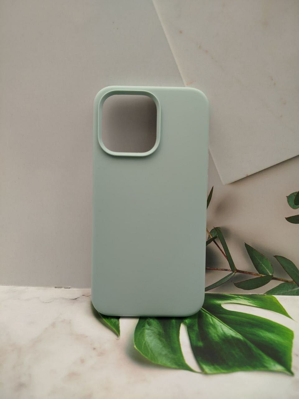 Чехол для iPhone 13 Pro, силикон, защита камеры, покрытие soft-touch