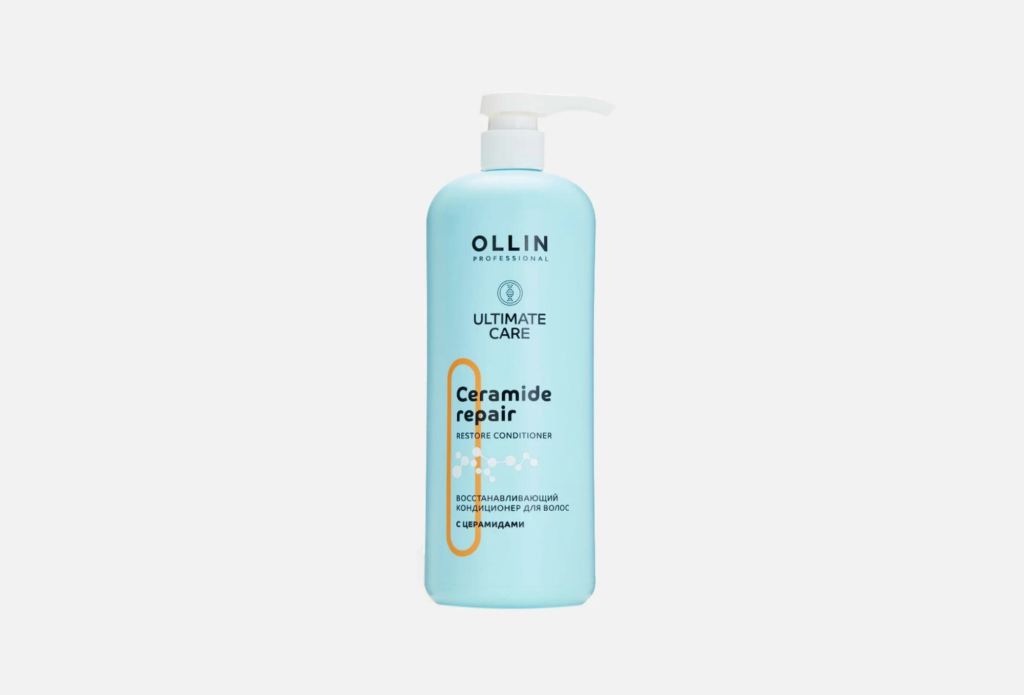 Кондиционер для волос Ollin 772338 Ultimate Care Восстанавливающий с церамидами 1000 мл