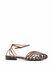Босоножки Bibi Lou Embellished strap sandals, размер 37, Silver