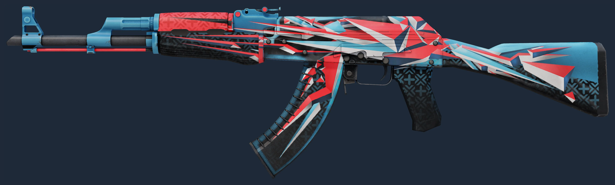 AK-47 | Буйство красок (После полевых испытаний) Скины CS2 с быстрой автовыдачей steam trade