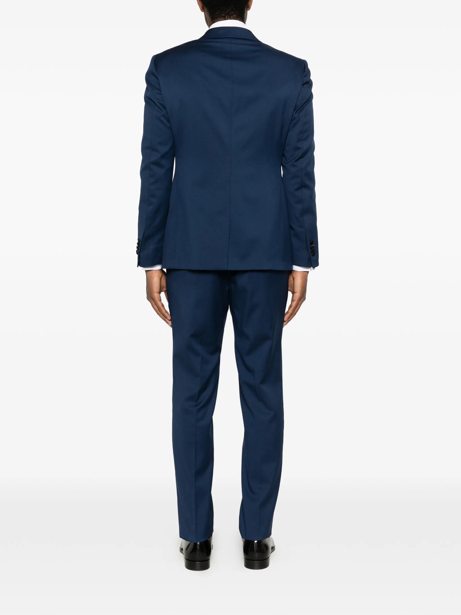 Комбинезон Lubiam Double-breasted peak-lapel suit, размер 48, blue — фото 1
