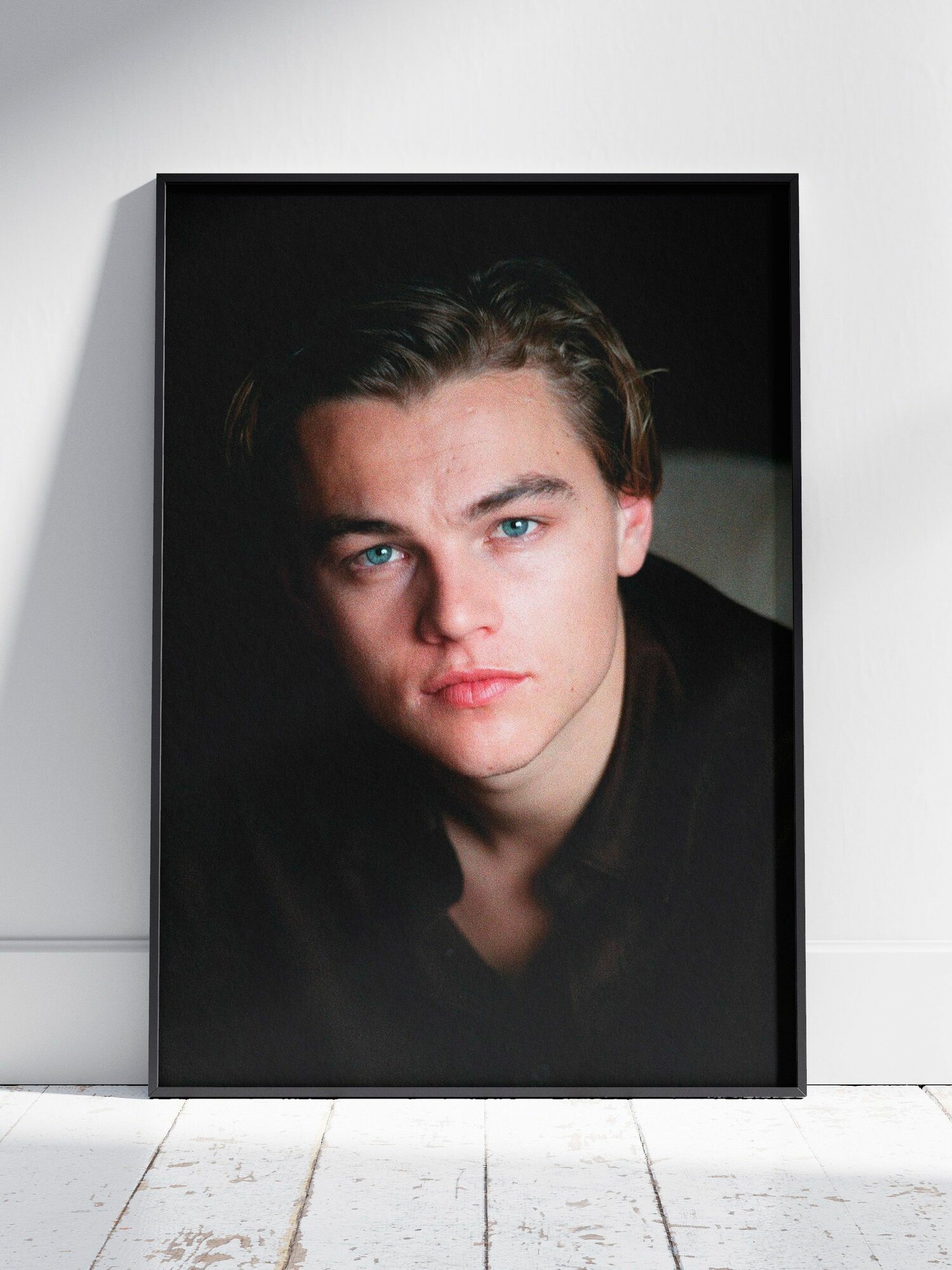 Плакат на стену для интерьера Леонардо Ди Каприо (Leonardo DiCaprio 23) - Постер по актеру фильма, кино, сериала формата A4 (21x30 см)