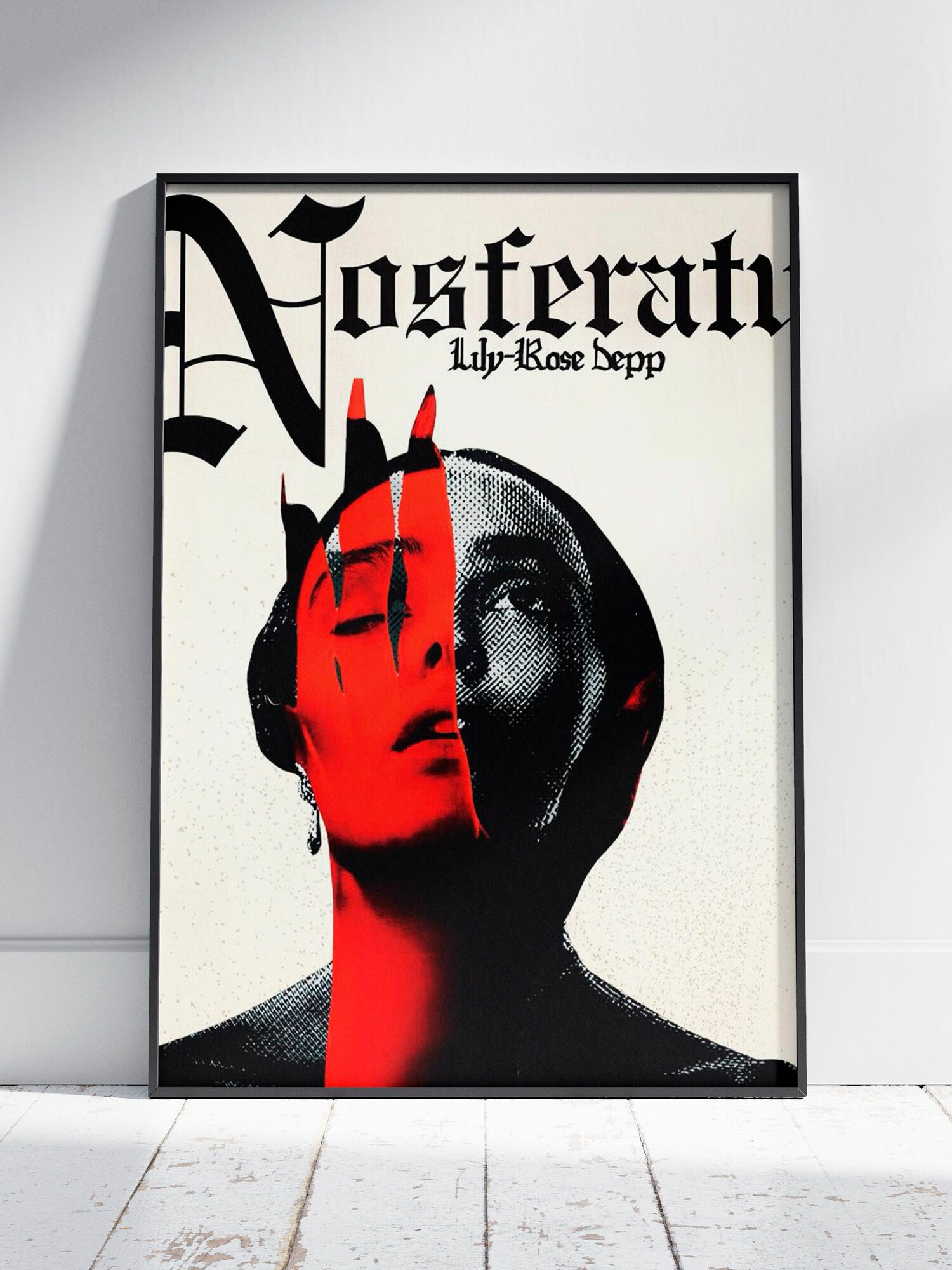 Плакат на стену для интерьера Лили Роуз Депп (Lily Rose Depp 9) - Постер по модели, бренду и моде формата A4 (21x30 см)
