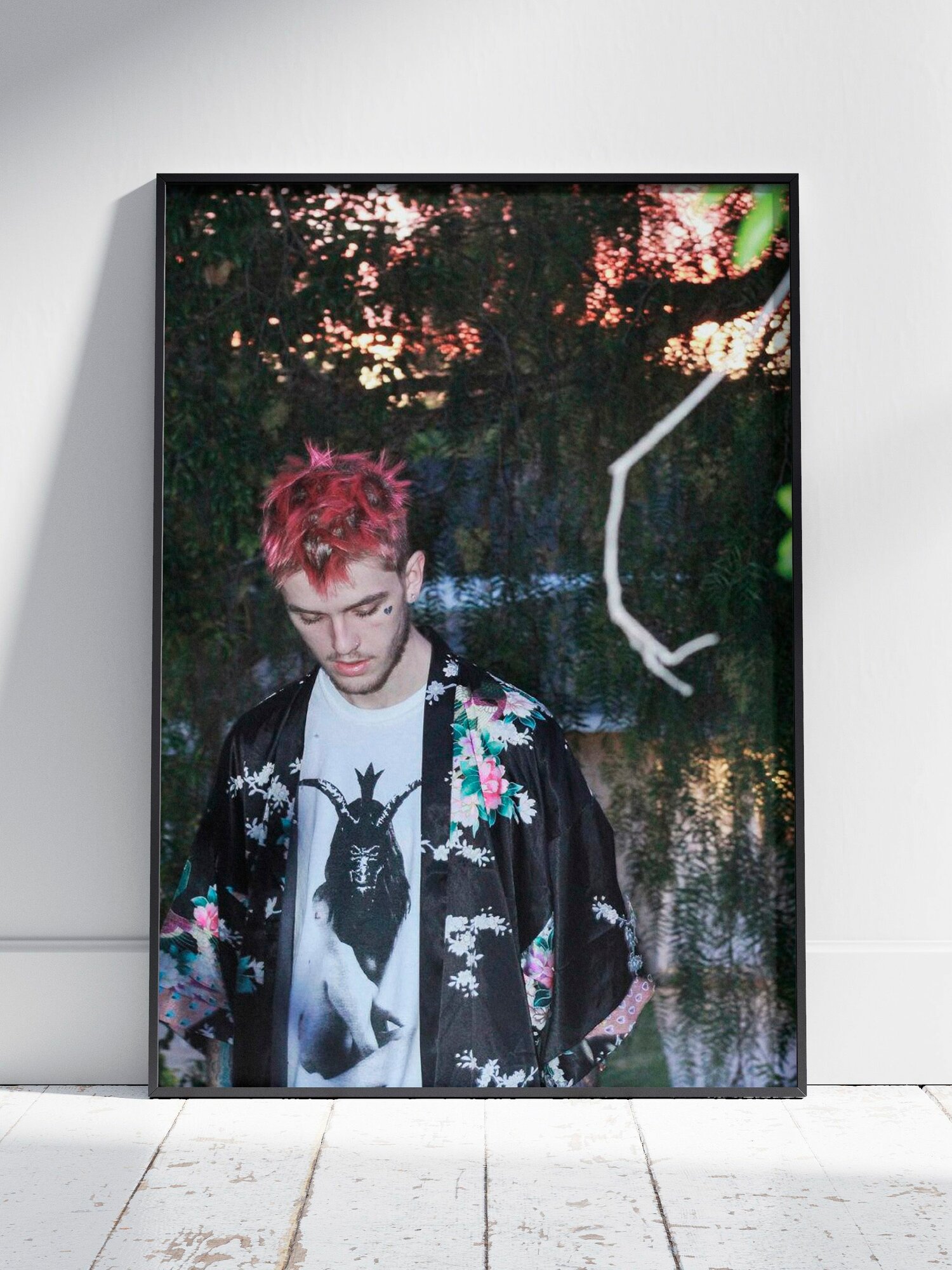 Плакат на стену для интерьера Lil Peep (Лил Пип 83) - Постер по музыке и артисту формата A4 (21x30 см)